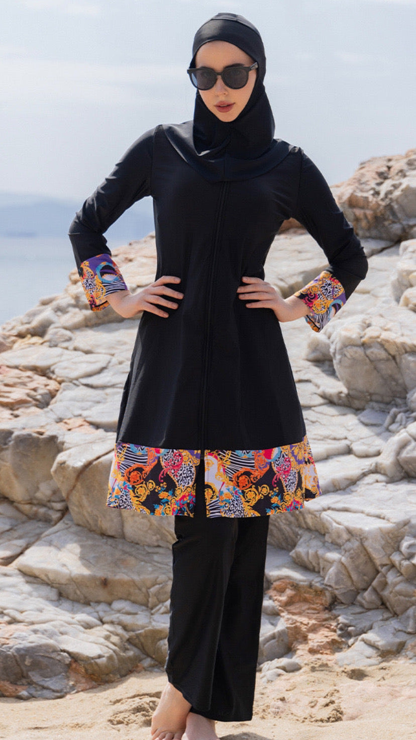 Burkini Modest Swimming Suit – La Zwina Boutique